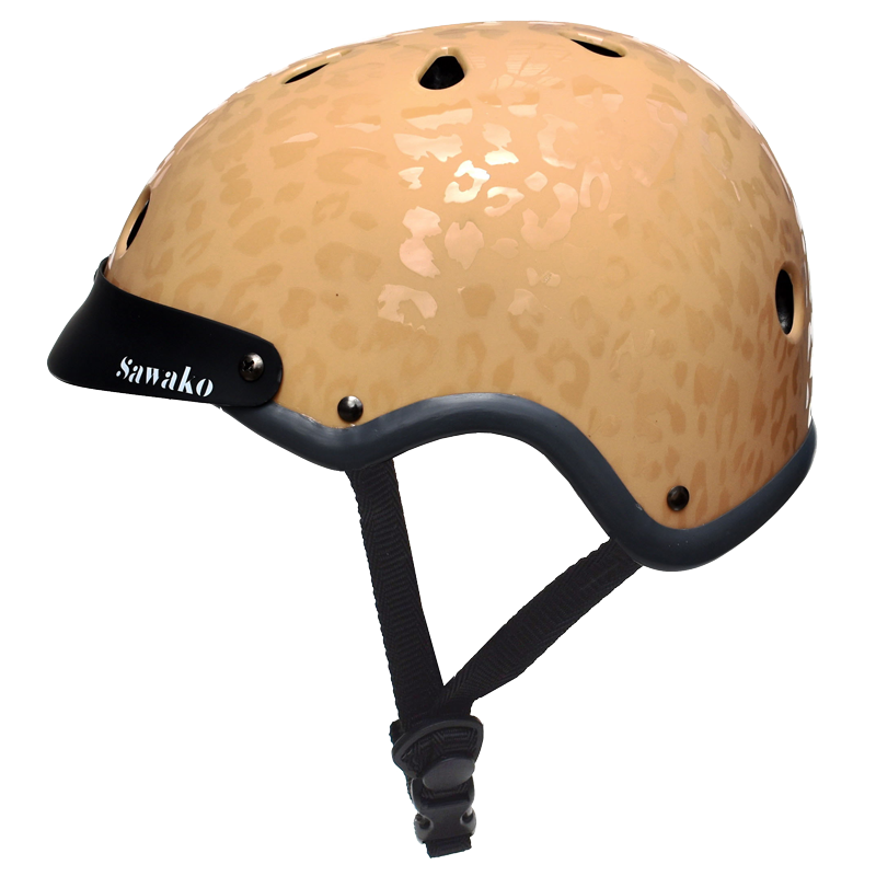 Sawako Women's Madison Beige Bicycle Helmet – Sawako: Bike Helmets ...