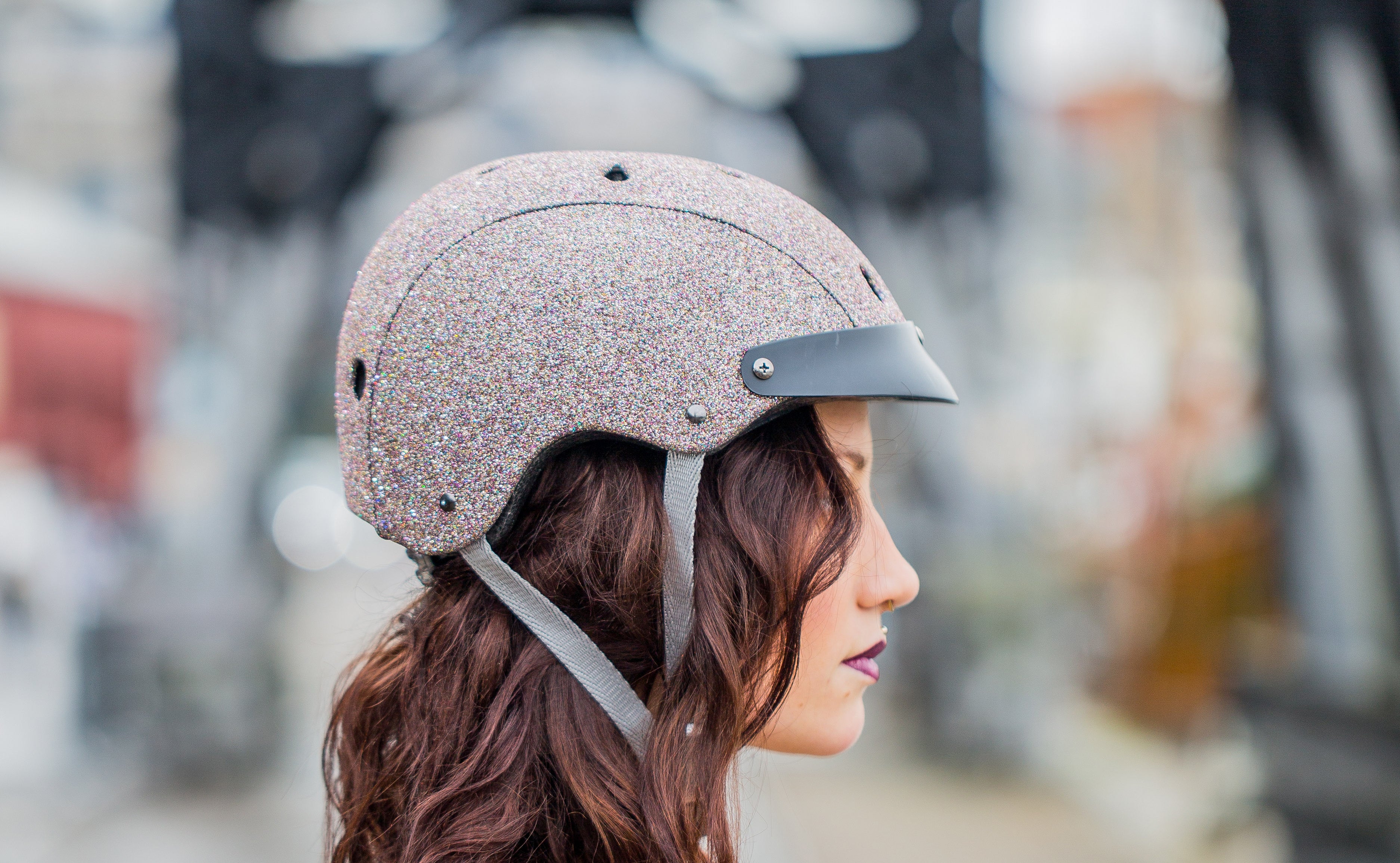 Sawako Women's Sparkle Bicycle Helmet – Sawako: Bike Helmets: Cycle in ...